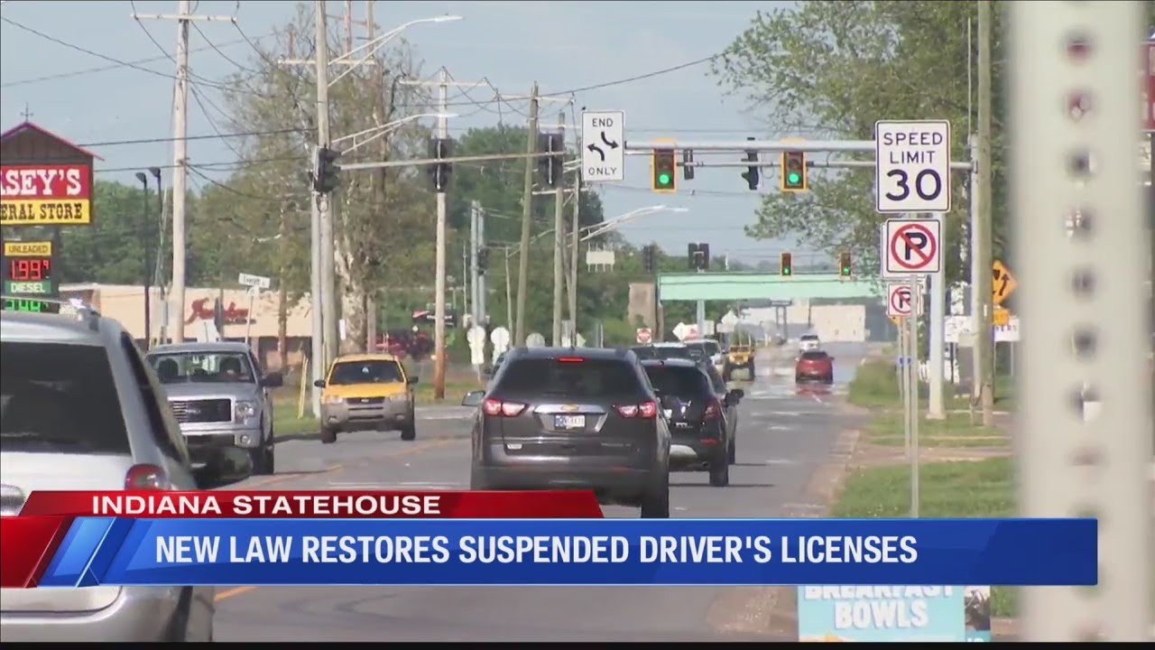 New law restores suspended driver's licenses - YouTube