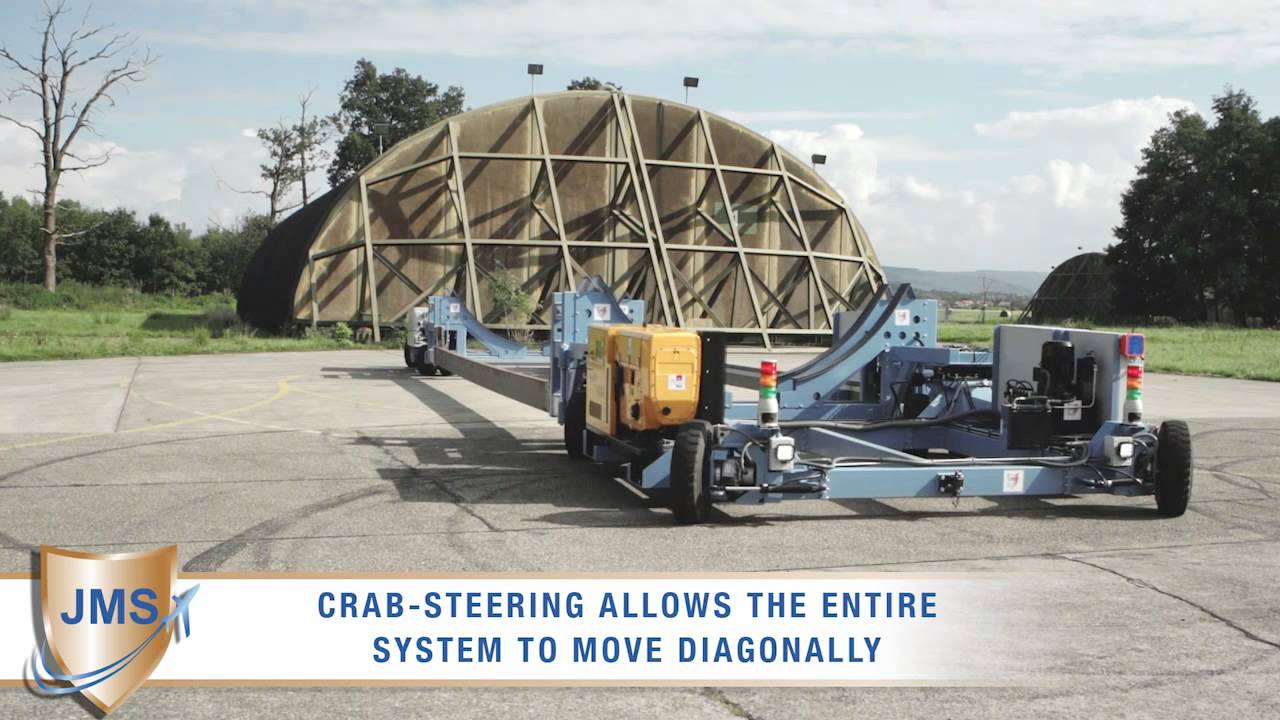 JMS - fuselage transport system - YouTube