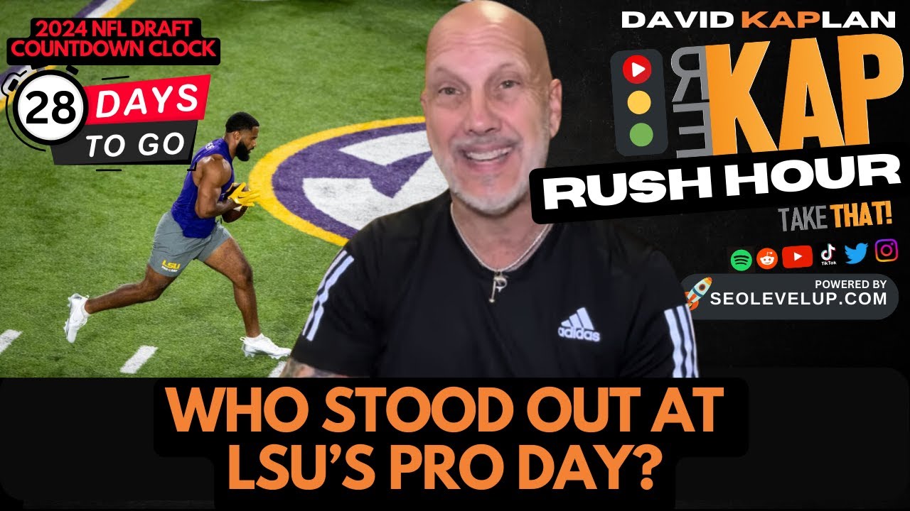 REKAP 🏈 Rush Hour - Who stood out at LSU’s pro day? - YouTube