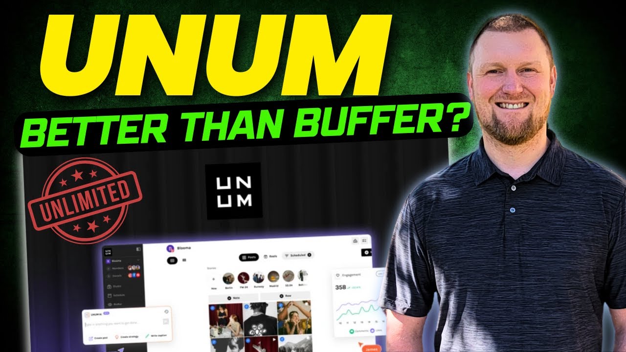 Unum Review: The Ultimate Social Media Scheduler - YouTube