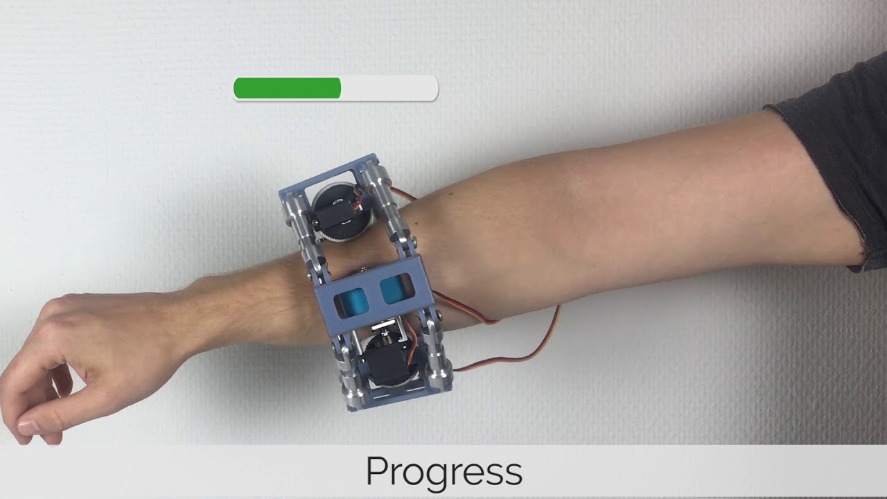 Movelet: a Self-Actuated Movable Bracelet for Positional Haptic ...