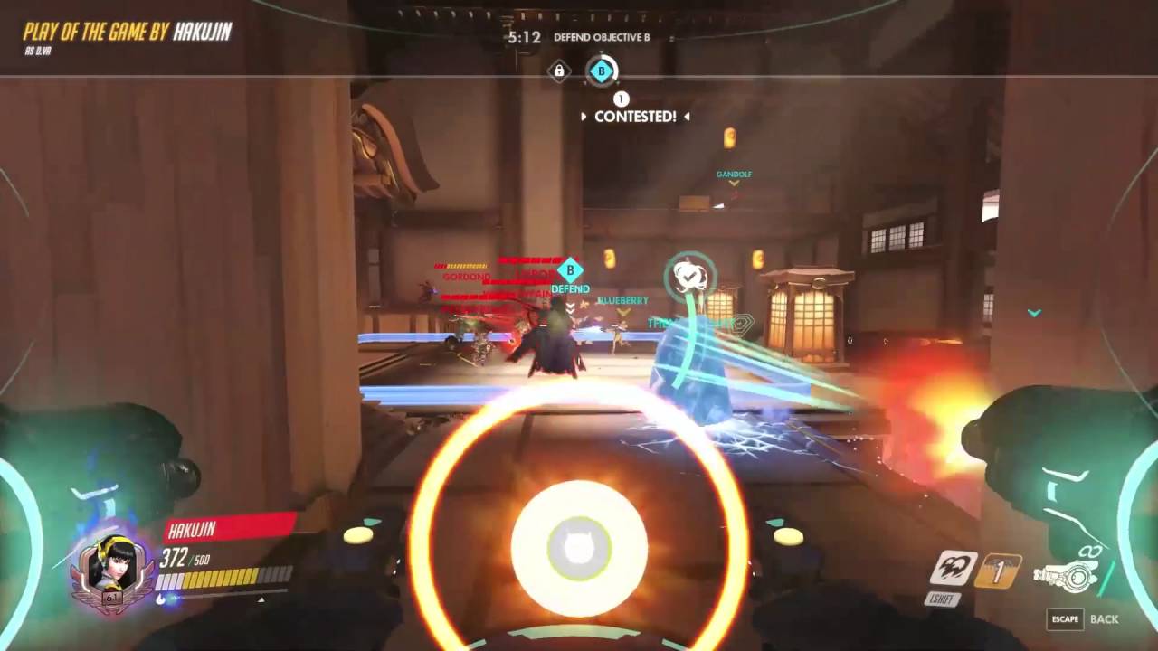 tfw u get kills with dva's ult - YouTube