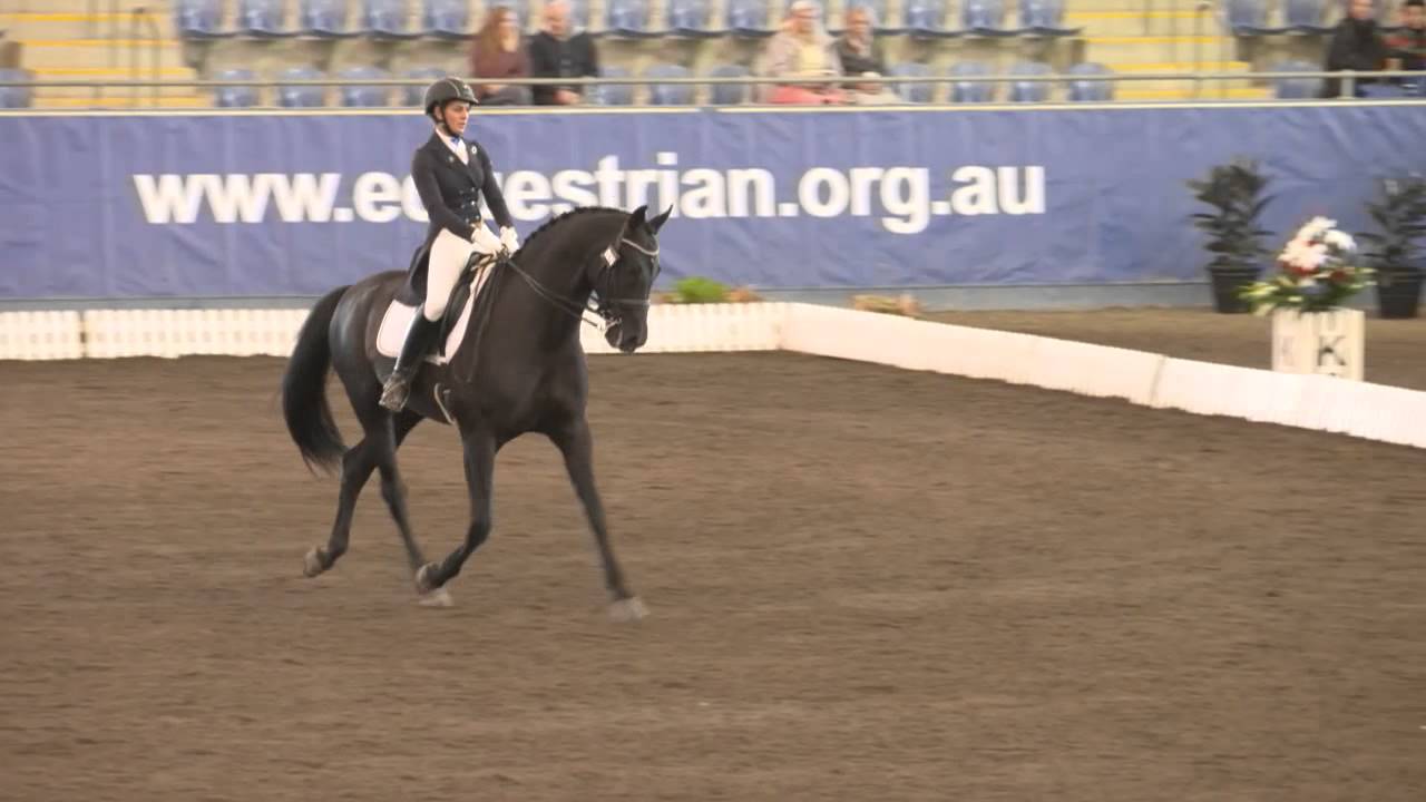 Courtney Barbera and Half Moon Delicato - Gow Gates CDI-Y Freestyle ...