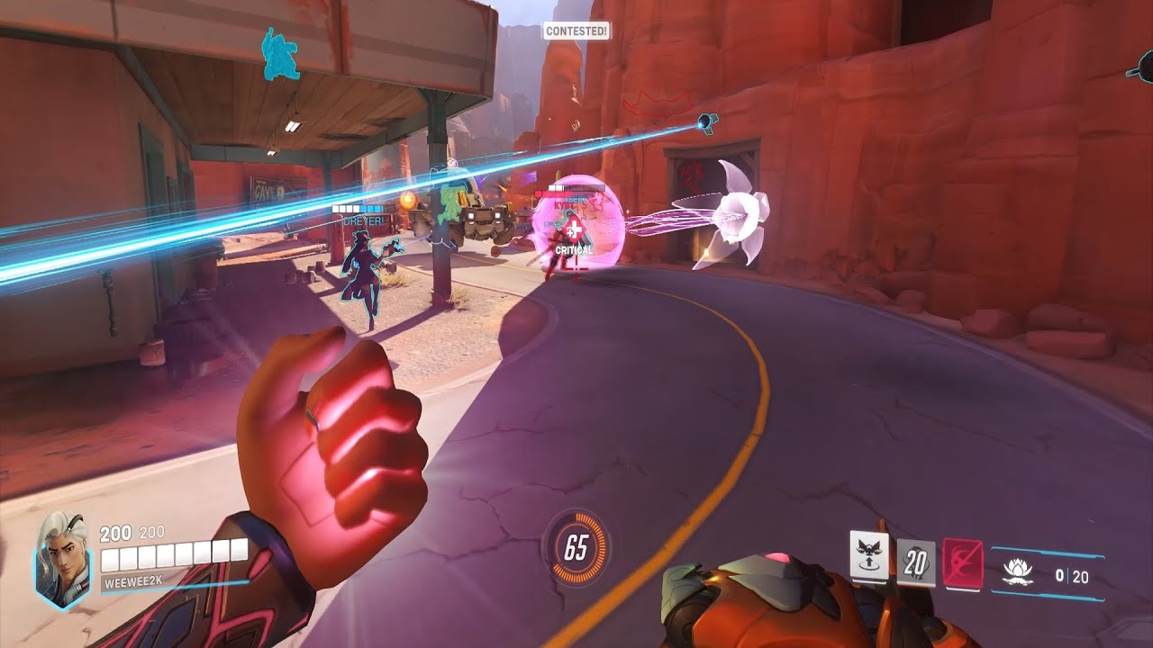 LIFEWEAVER IS OP VS GENJI - YouTube