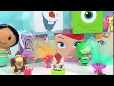 Disney Cubeez Toy Surprises with Frozen Elsa ♪ ♪ - YouTube