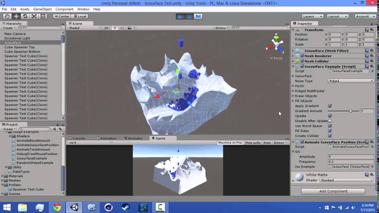 Isosurface in Unity - YouTube