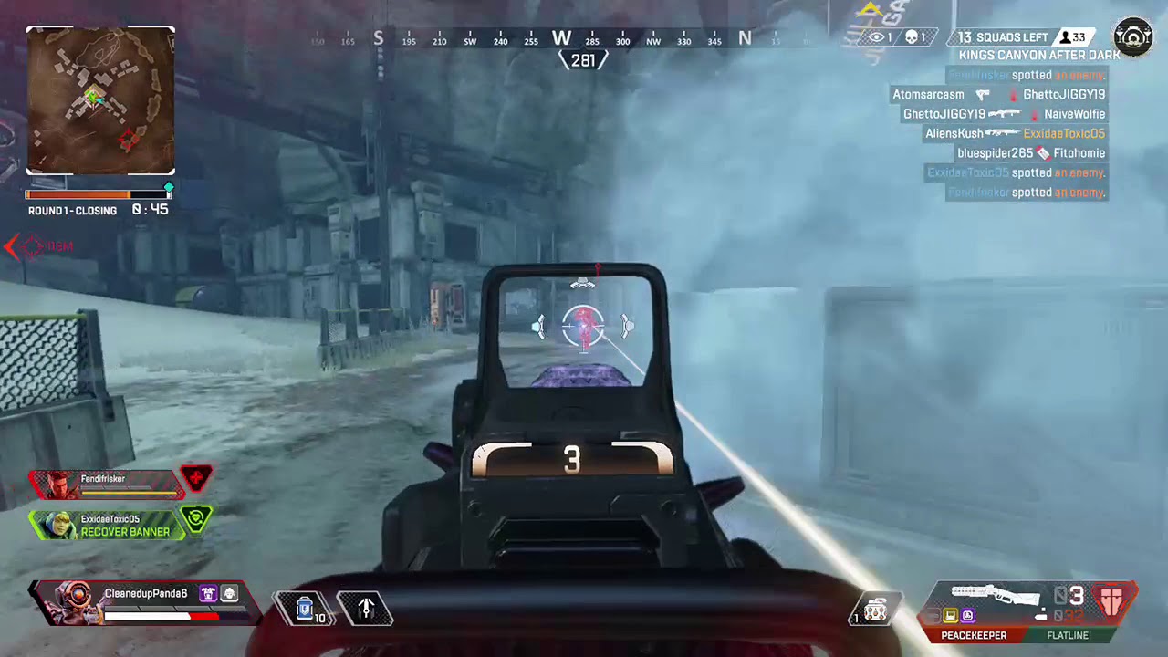 Pathfinder - A Valiant Effort - King's Canyon After Dark - YouTube