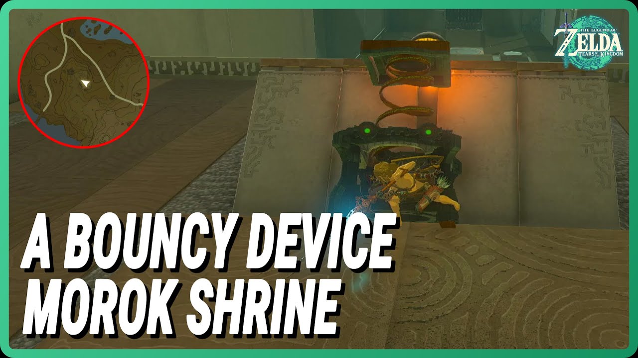 Solving Morok "A Bouncy Device" Shrine + Chest - Legend of Zelda: Tears ...