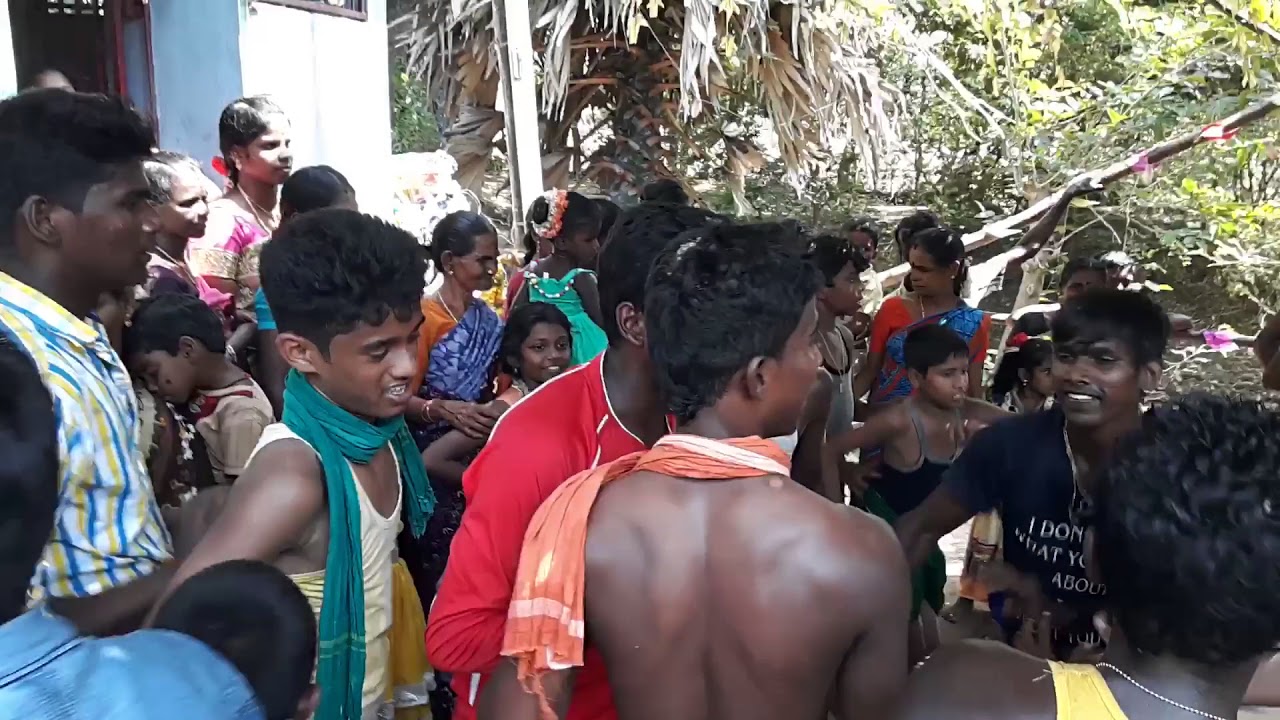 Village people dance with Kerala melam/ Chandi melam dance/ கிராமத்து ...