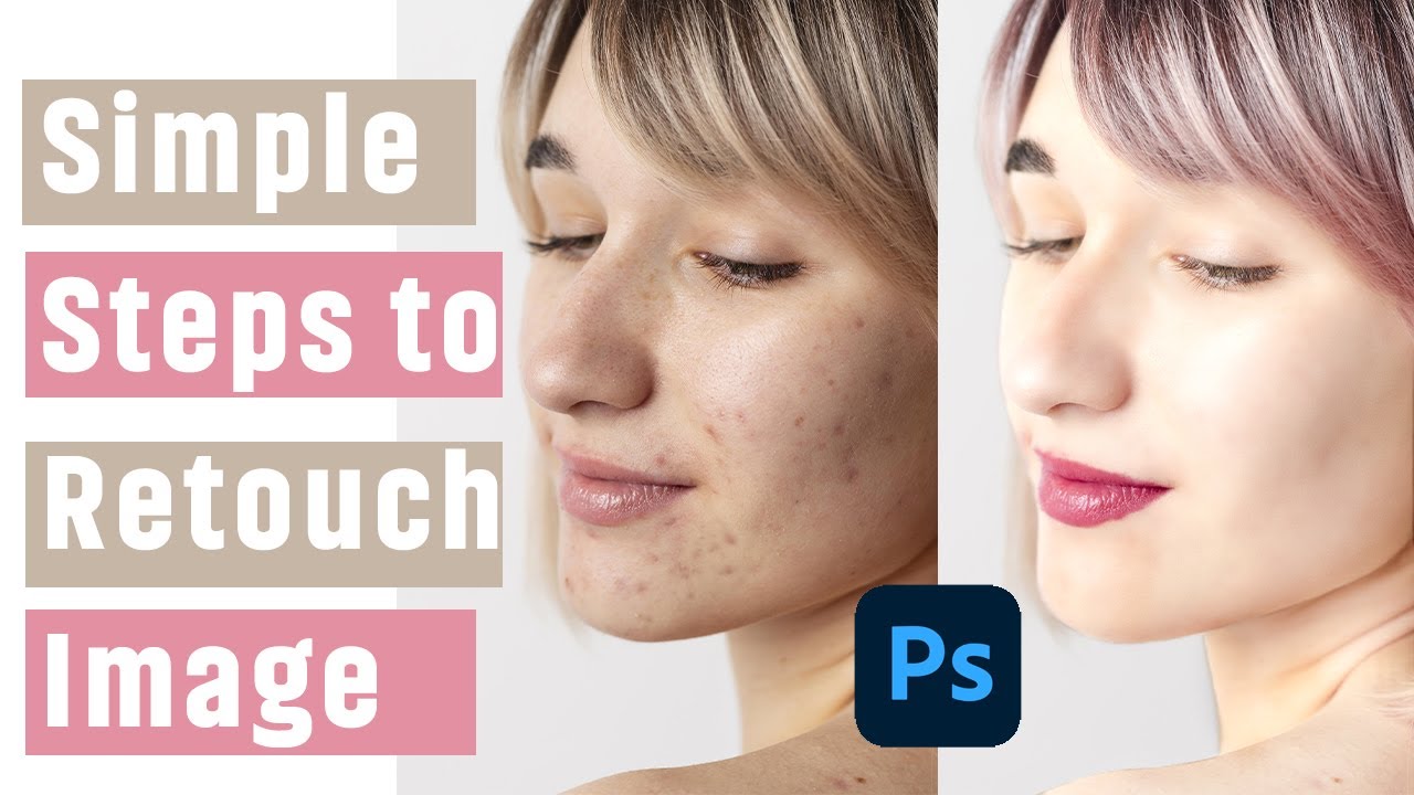 Face Retouching in Photoshop Simple Steps @FlearnAcademy - YouTube