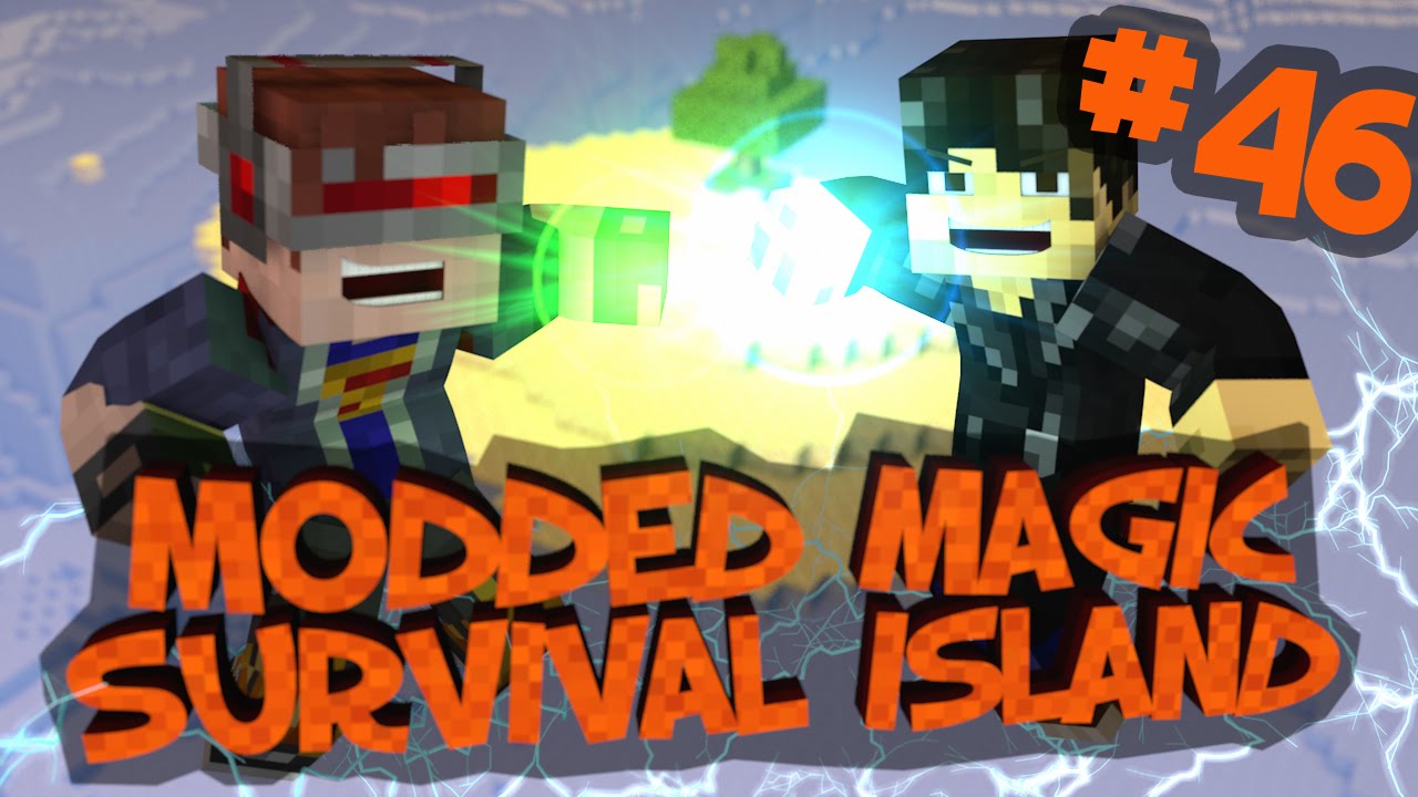 Survival Island Modded Magic - Minecraft: Diamond Sniffer! Part 46 ...
