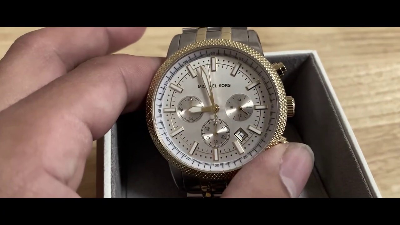 MICHAEL KORS watches マイケルコースの腕時計 - YouTube