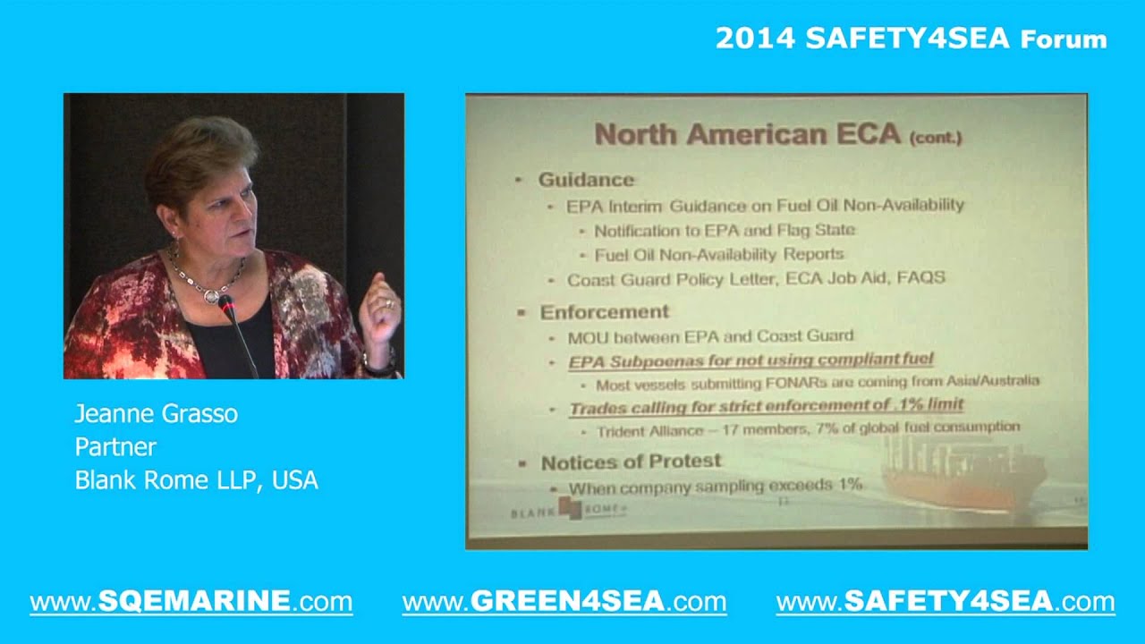 2014 SAFETY4SEA Forum- Jeanne Grasso - YouTube
