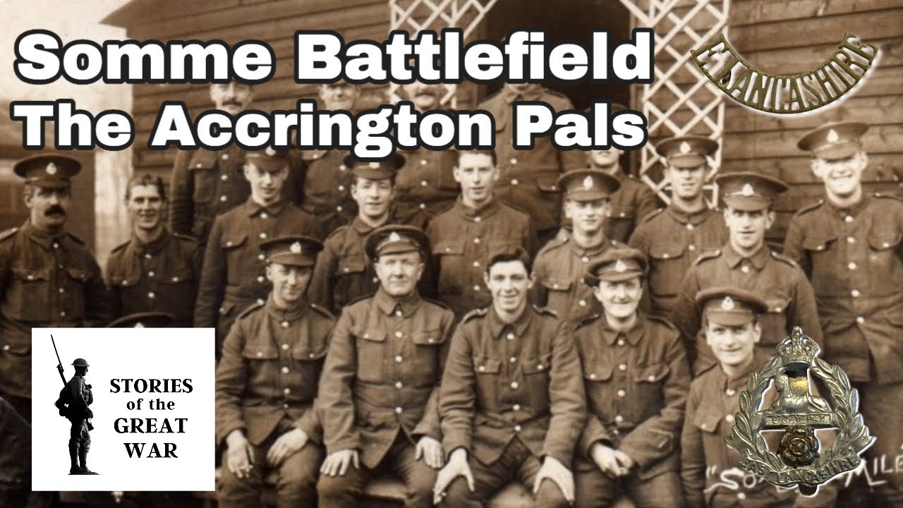 Accrington Pals at the Somme - July 1, 1916 - YouTube