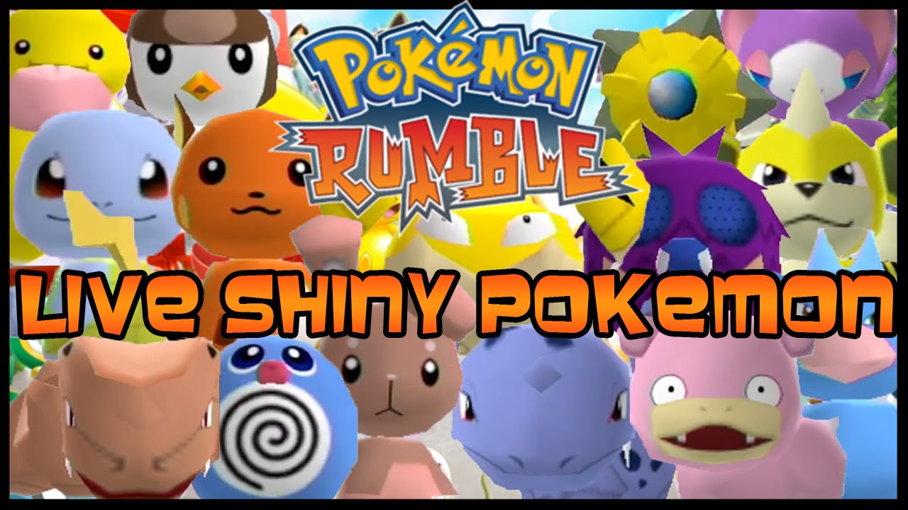 15 LIVE SHINY POKEMON in 48 Hours - Pokemon Rumble Weekend - YouTube