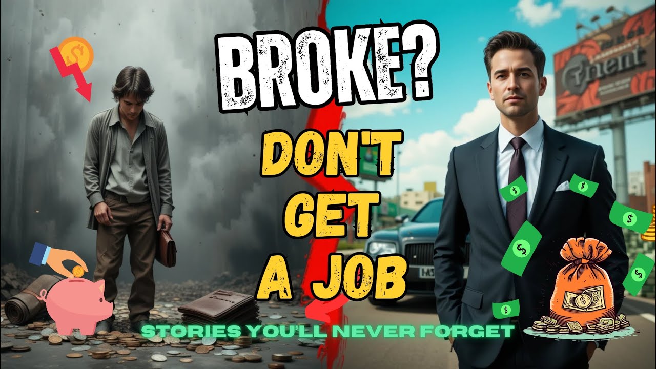 Broke? Don't get a Job - Stories You’ll Never Forget - YouTube