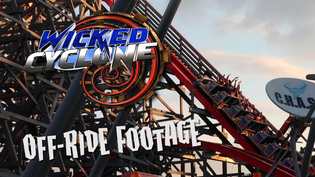 Wicked Cyclone - Six Flags New England (Offride) - YouTube