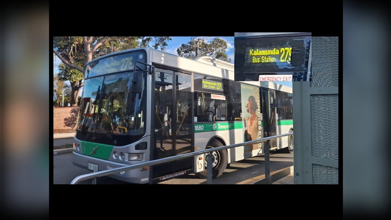 [Straight Up School] Transperth Bus Route No. 279 (TP1680) Maddington ...