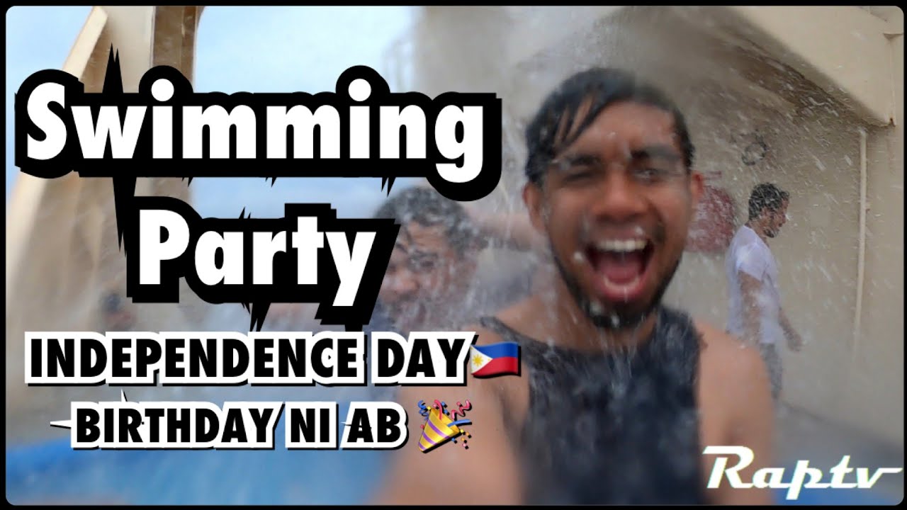 Independence Day at Birthday ni AB Swimming Party! | Seaman Vlog ...
