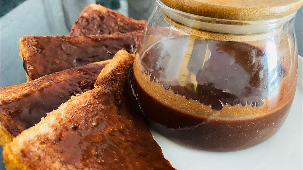 Easy chocolate spread recipe - YouTube