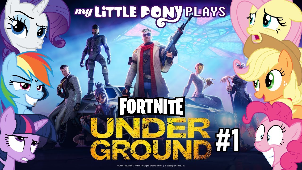 My Little Pony (AI Voices) Plays Fortnite: Episode 1 - YouTube