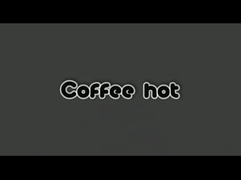procedure text make Hot Coffe - YouTube