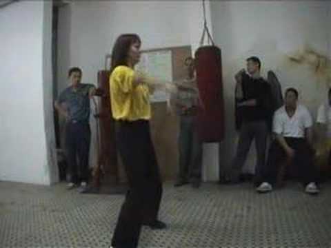 Wing Chun Shaolin Jee Shin Biu Gee form in Southern China - YouTube