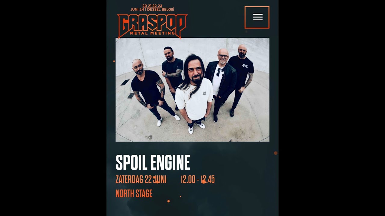 Graspop 2024 - Spoil Engine - YouTube