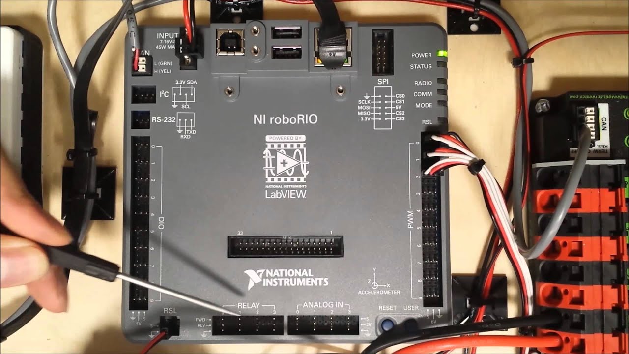 Système de contrôle FRC 2015: (02) Automate programmable roboRIO ...