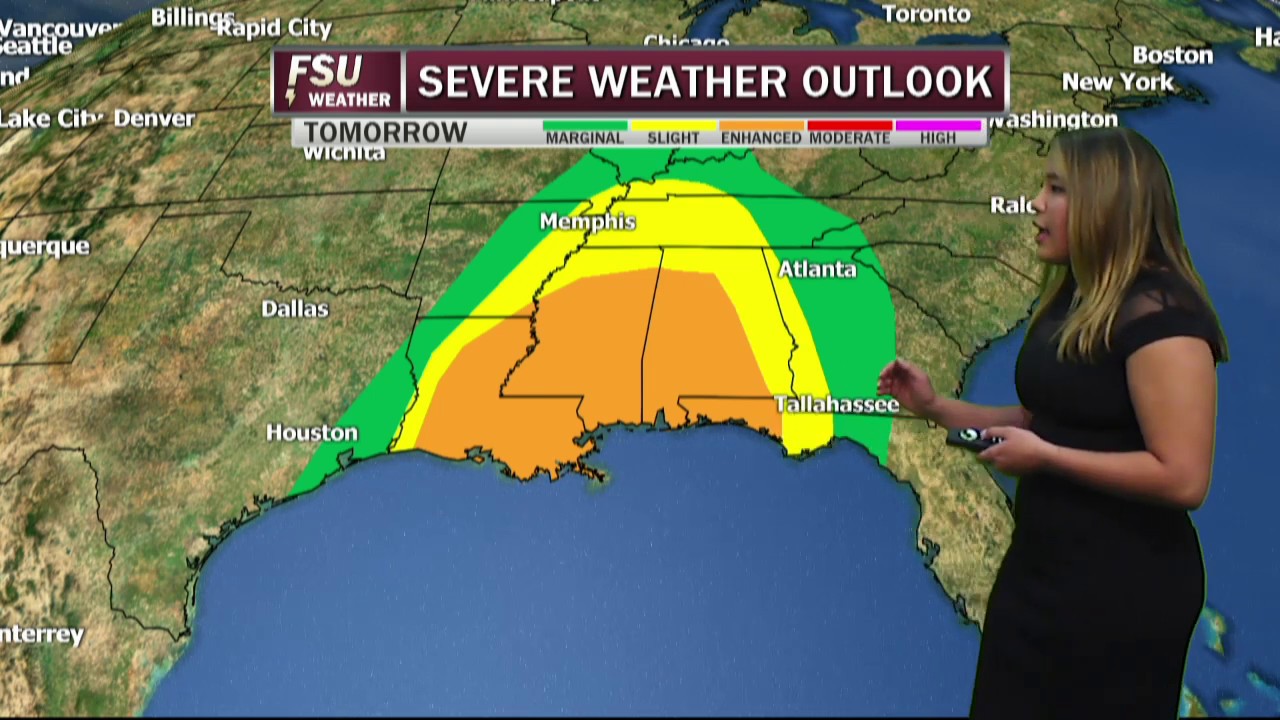 FSU Weather Wednesday April 17th, 2019 - YouTube