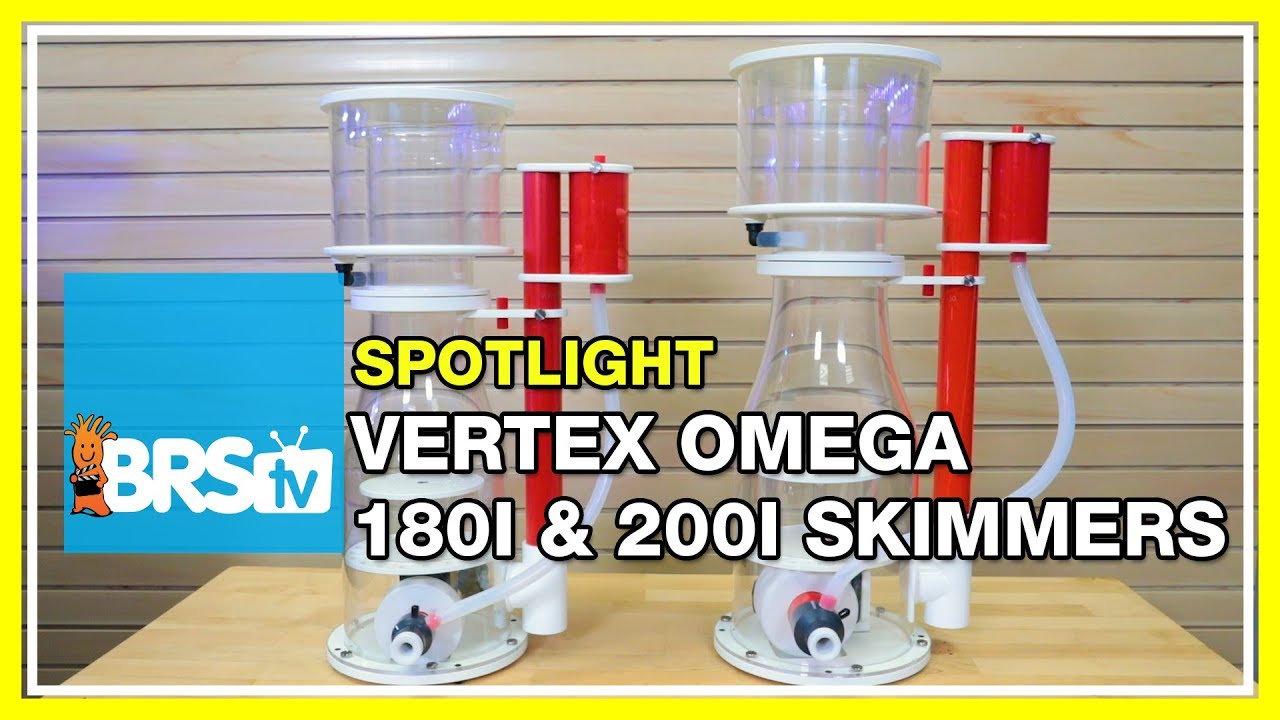 Tight on sump space? Try these Vertex Omega 180i & 200i skimmers ...