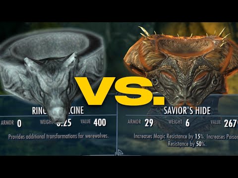YOU Chose WRONG!!! Ring of Hircine or Savior's Hide