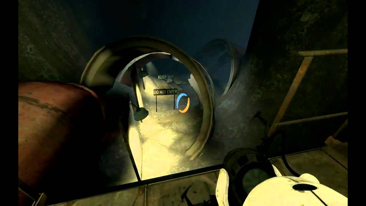 Let's Play ♦ Portal 2 [15] - Condemned Testing Area - YouTube