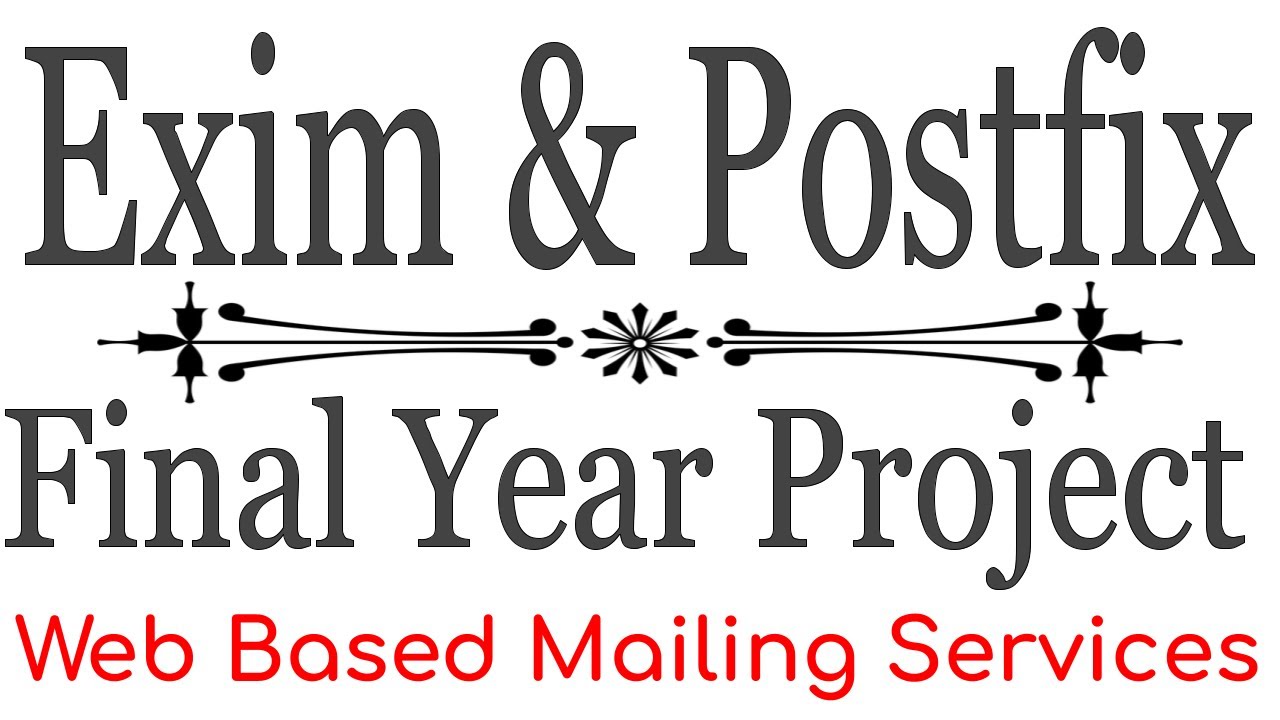 Web Based Mailing Services using Postfix and Exim Mail server - YouTube
