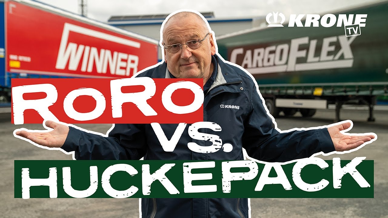 RoRo vs. Huckepack: 44 Tonnen im kombinierten Verkehr | KRONE TV - YouTube