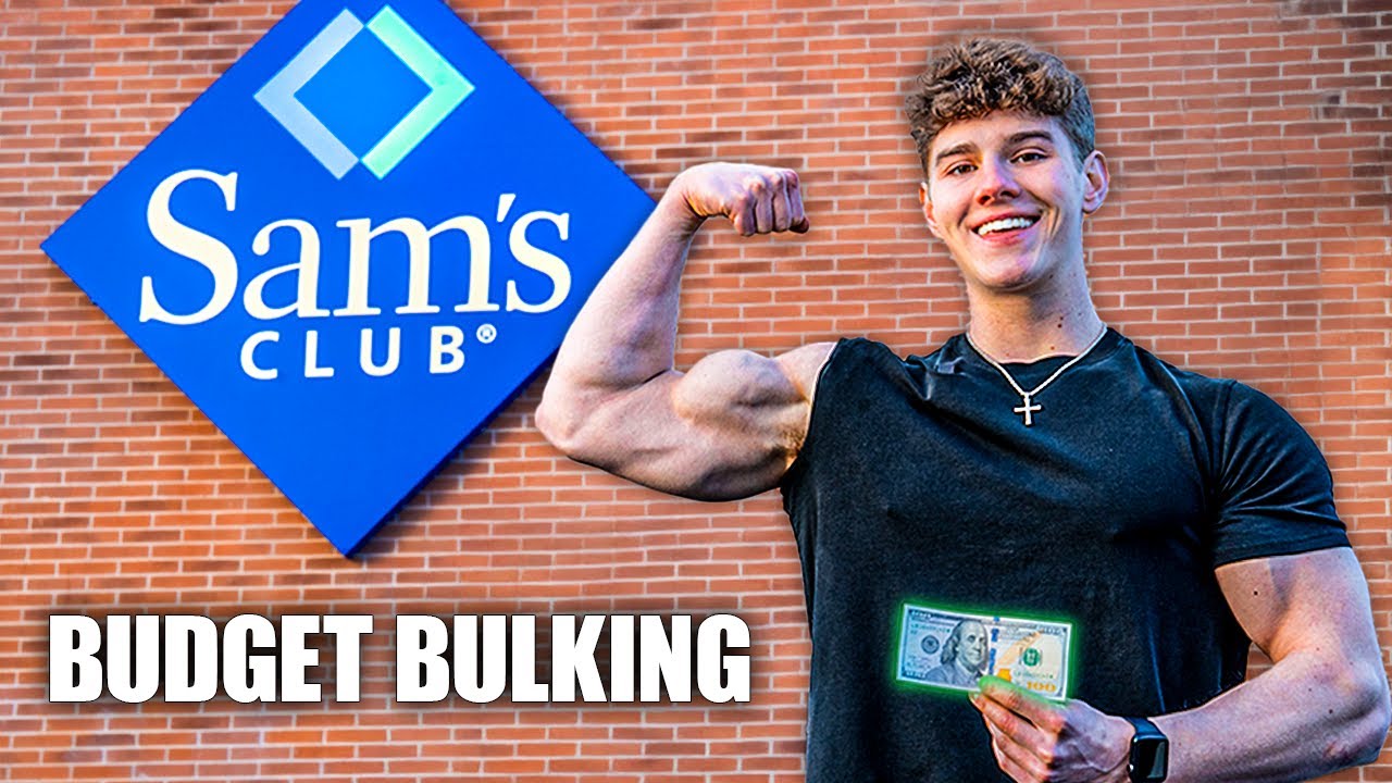 BUDGET MUSCLE BUILDING HAUL AT SAM'S CLUB - YouTube