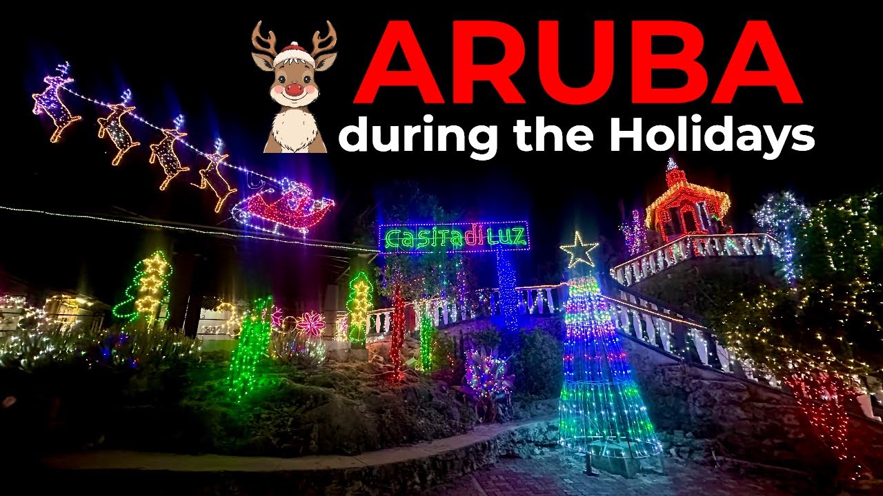 Living in Aruba 🎄 December on the Happy Island - YouTube