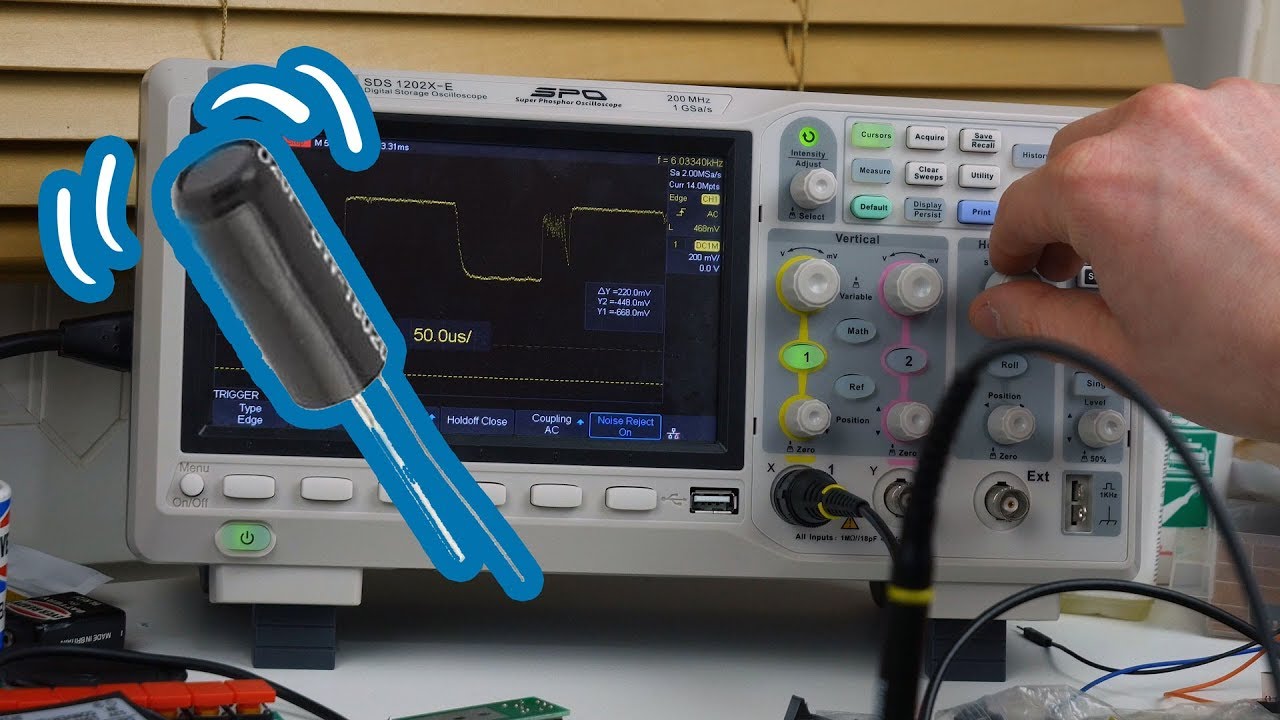 Scoping out the Shake/Vibration Sensor - YouTube