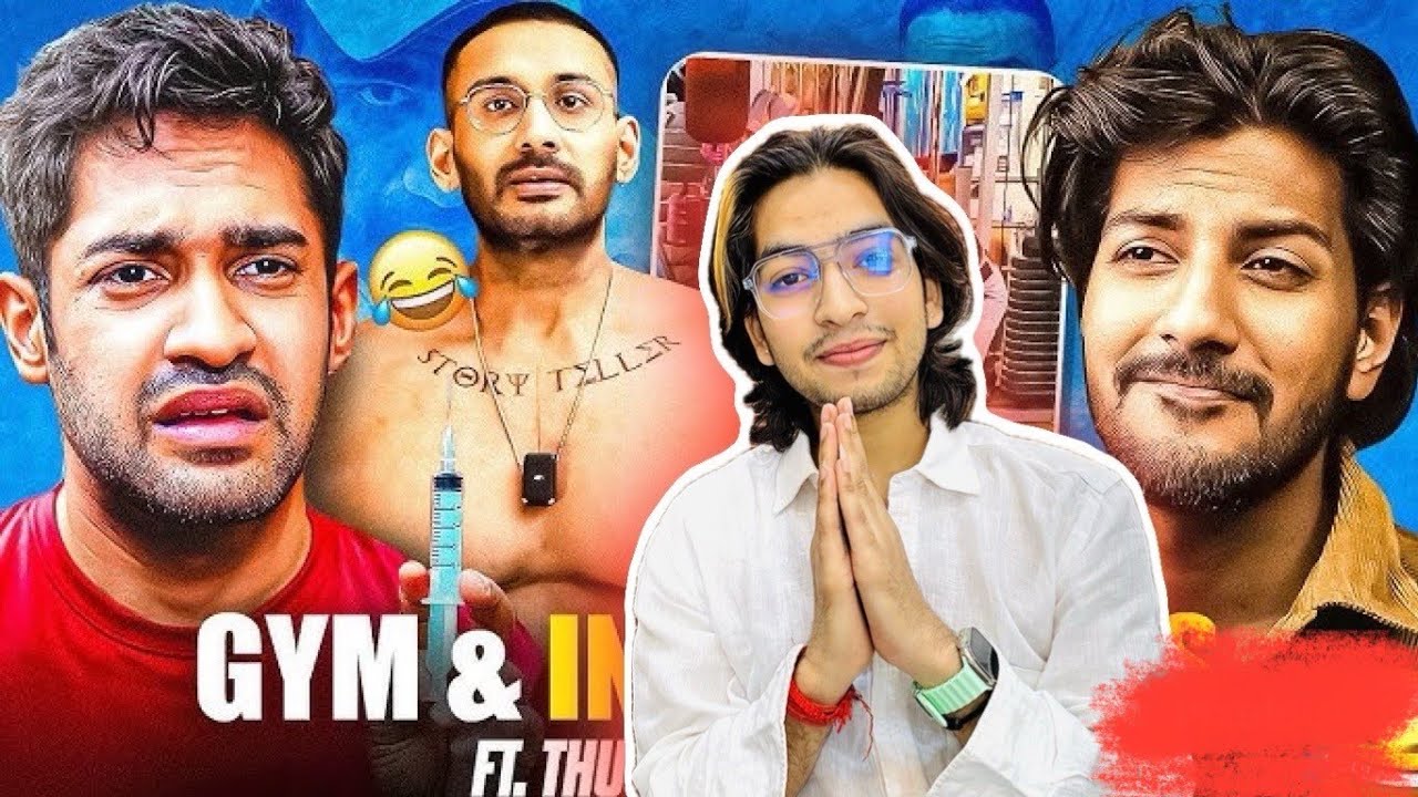 THUGESH ON INDIAN GYMS AND FITNESS INFLUENCERS | exposed | react with ...
