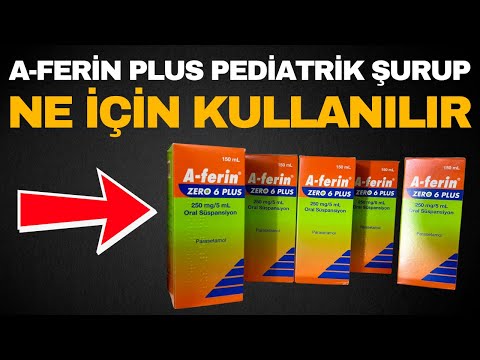 A-ferin Plus Pediatrik Şurup Ne İşe Yarar - A-ferin Plus Nasıl Kullanılır