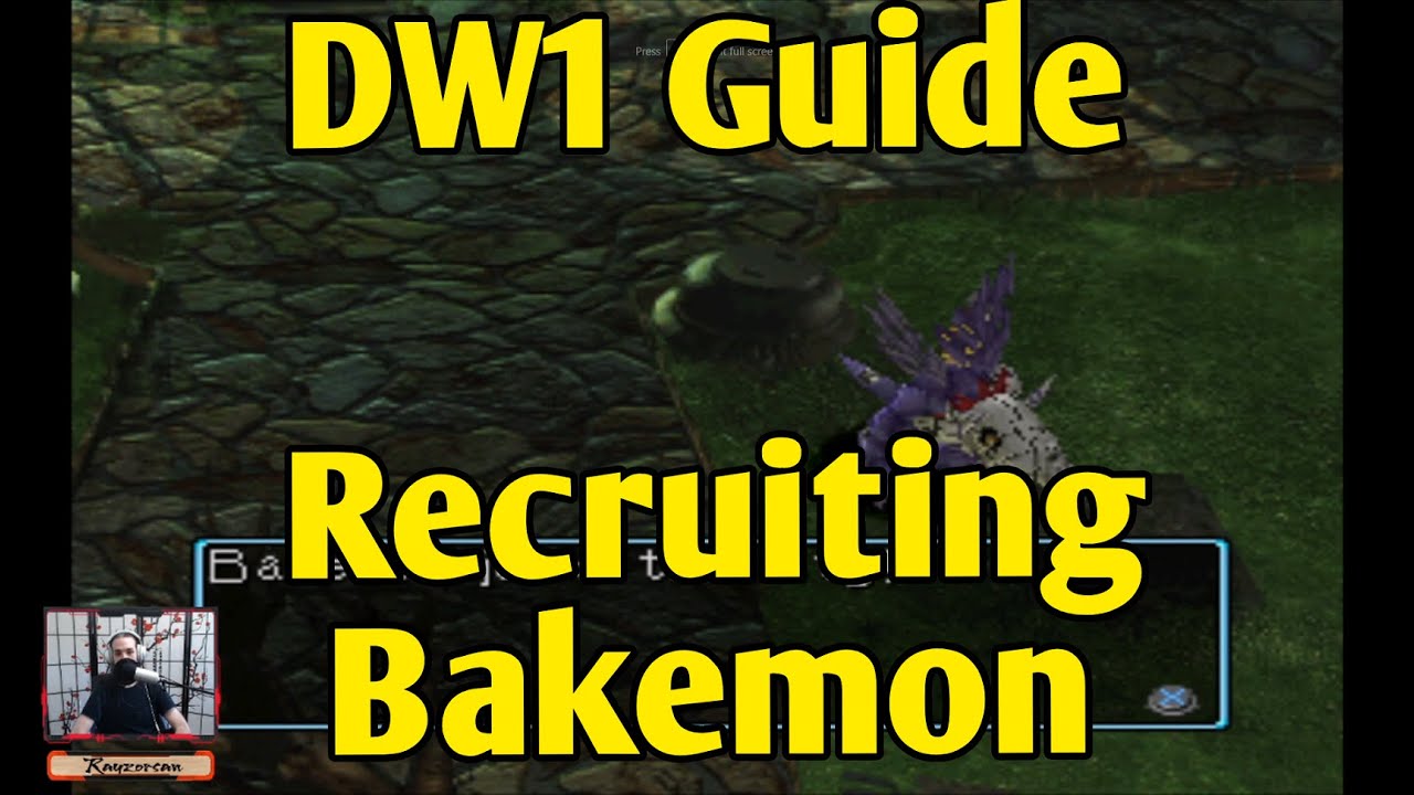 Digimon World 1 Playthrough Part 44 - Recruiting Bakemon - YouTube