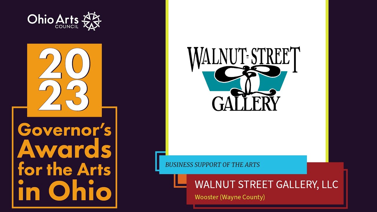 2023 | Walnut Street Gallery | Business Support of the Arts | Governor ...