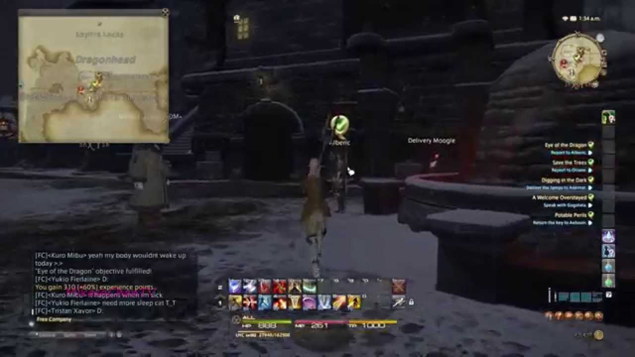 Final Fantasy XIV Online [PS4 Version]: Dragoon Class Quest (Gameplay ...