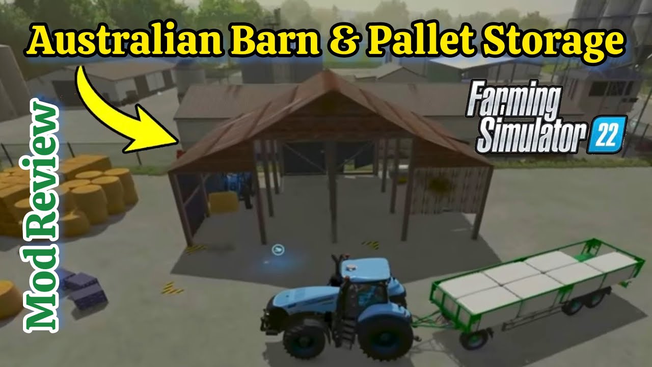 Old Australian Barn / FS22 mod for all platforms - YouTube