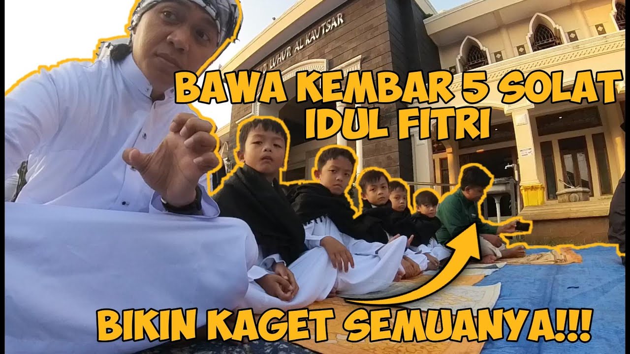 BAWA KEM5AR LIMA SOLAT IED FITRI!! BIKIN KAGET SEMUNYA??!!?!? - YouTube