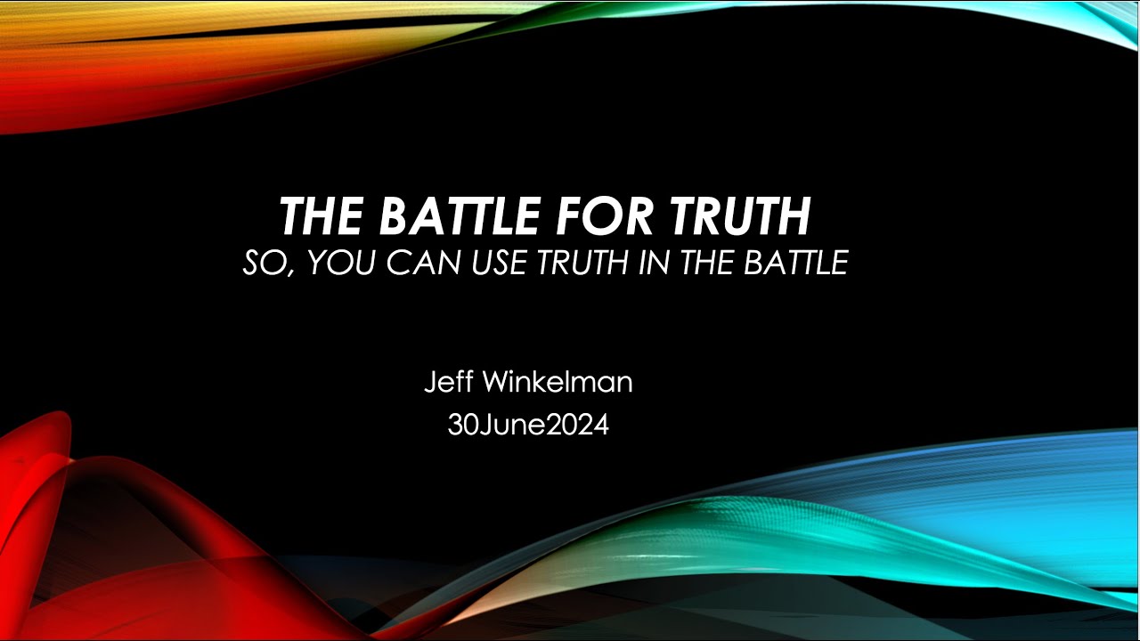 The Battle for Truth - YouTube