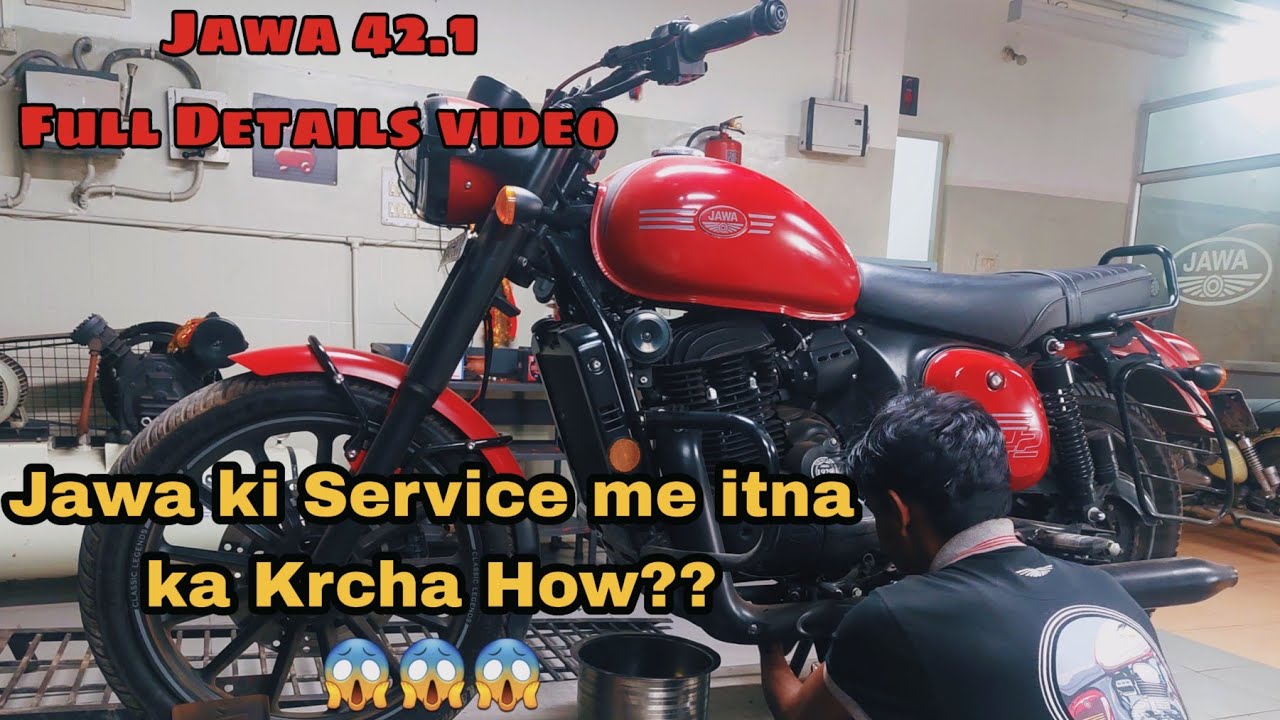 ||Jawa service cost || Jawa showroom Jamshedpur ?? || Dhruv s rider ...