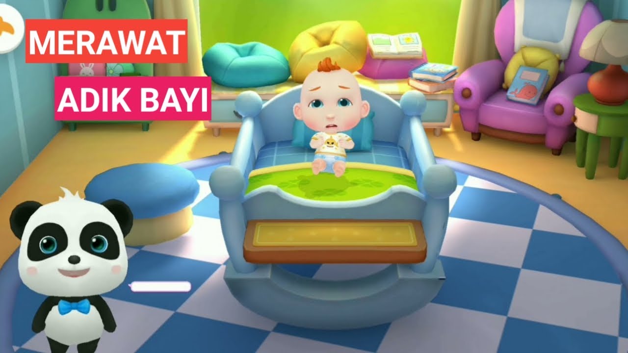 Belajar Merawat Adik Bayi | Rumah Bermain Game Play Store BabyBus - YouTube