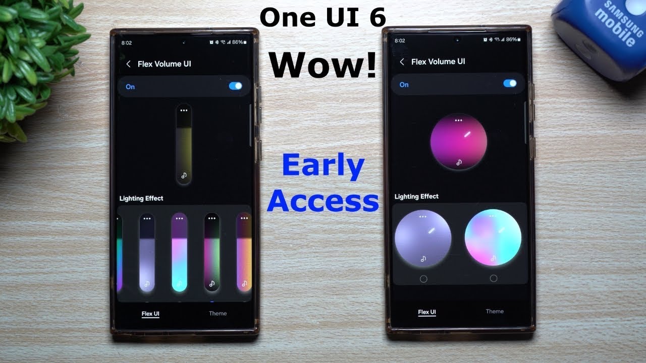 Early Look: The New One UI 6 Visualization UI is Stunning - YouTube