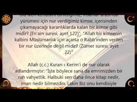 En-Nur Esmasının Faziletleri | Kayıp Dualar